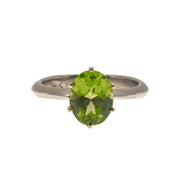 Vintage Peridot Ring - Etsy