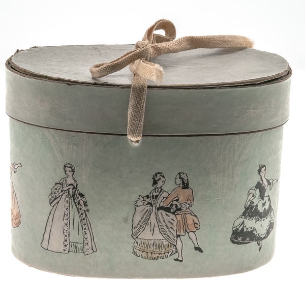 Victorian Hat Box - Etsy