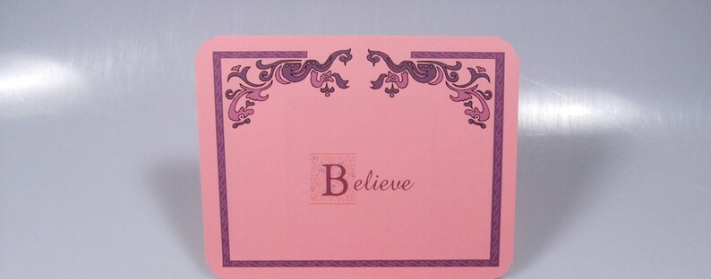 Disney Inspired Princess Note Cards Set of 6 With Decorated - Etsy