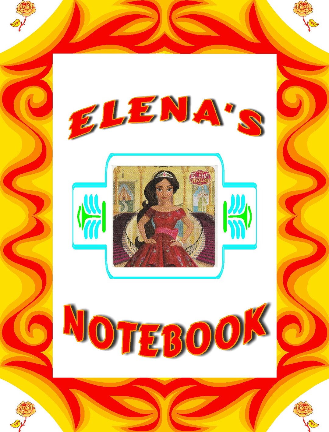 Disney Elena of Avalon Inspired Personalized Spiral Notebook 1 - Etsy 日本