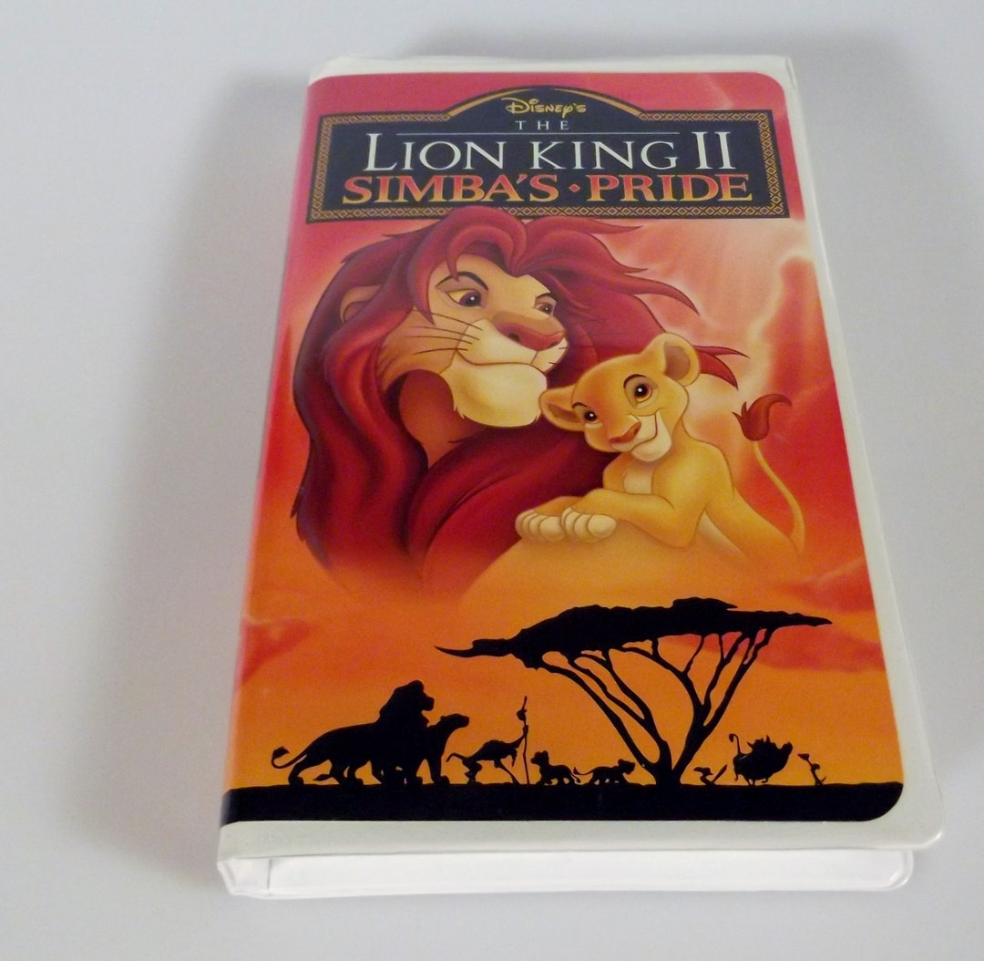 Walt Disney VHS Video Movie Tape Lion King II Simba's Pride Clamshell ...