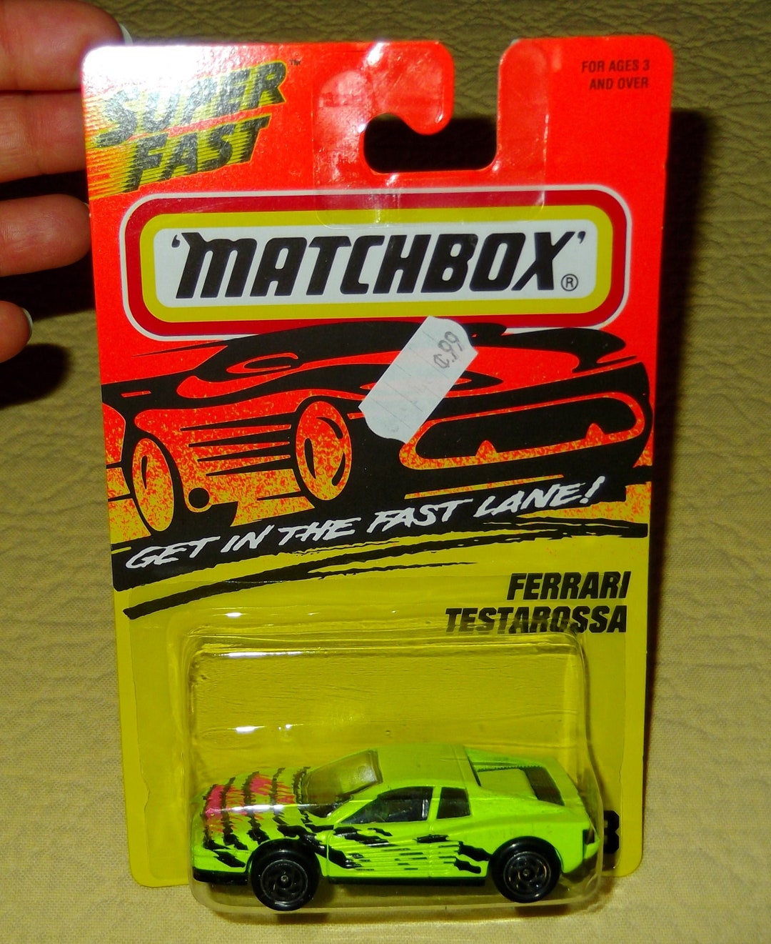 Vintage Matchbox Ferrari Testarossa #78 Fast Lane 1996 New in Sealed ...