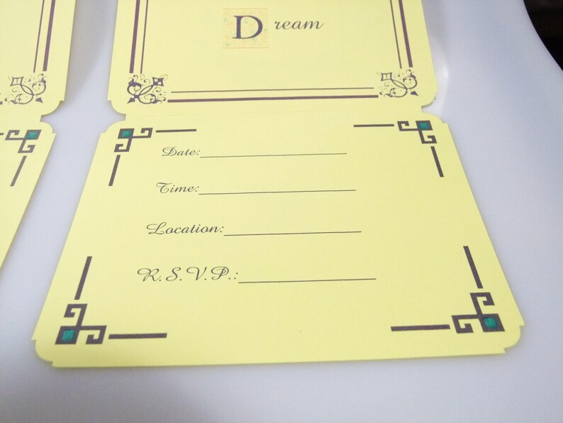 Disney Inspired Princess Note Cards Set of 6 With Envelopes - Etsy