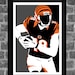 Philadelphia Randall Cunningham Sports Print Art 11x17 - Etsy