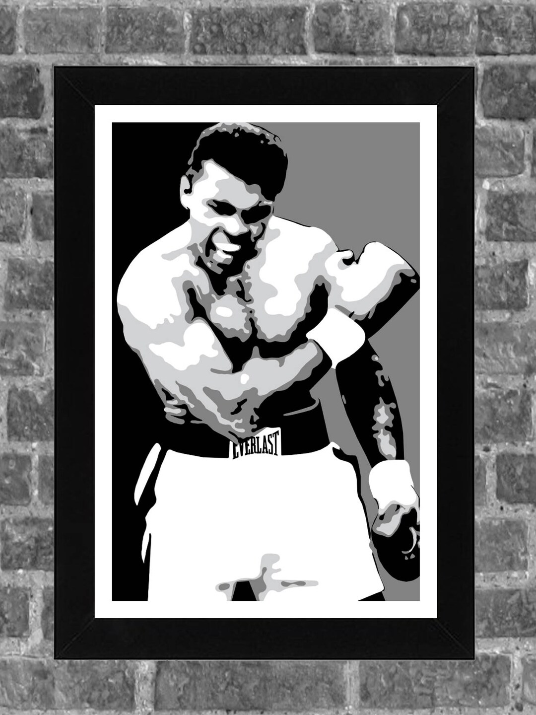 Muhammad Ali Boxing Portrait Sports Print Art 11x17 - Etsy