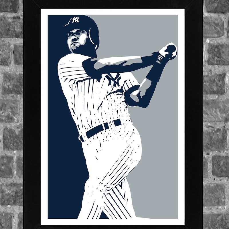 Derek Jeter Poster - Etsy