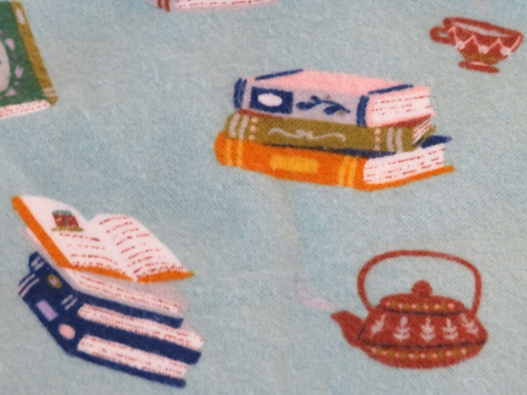 Books Library Books Glasses Cup of Tea Tea Pot Coffee Cup - Etsy