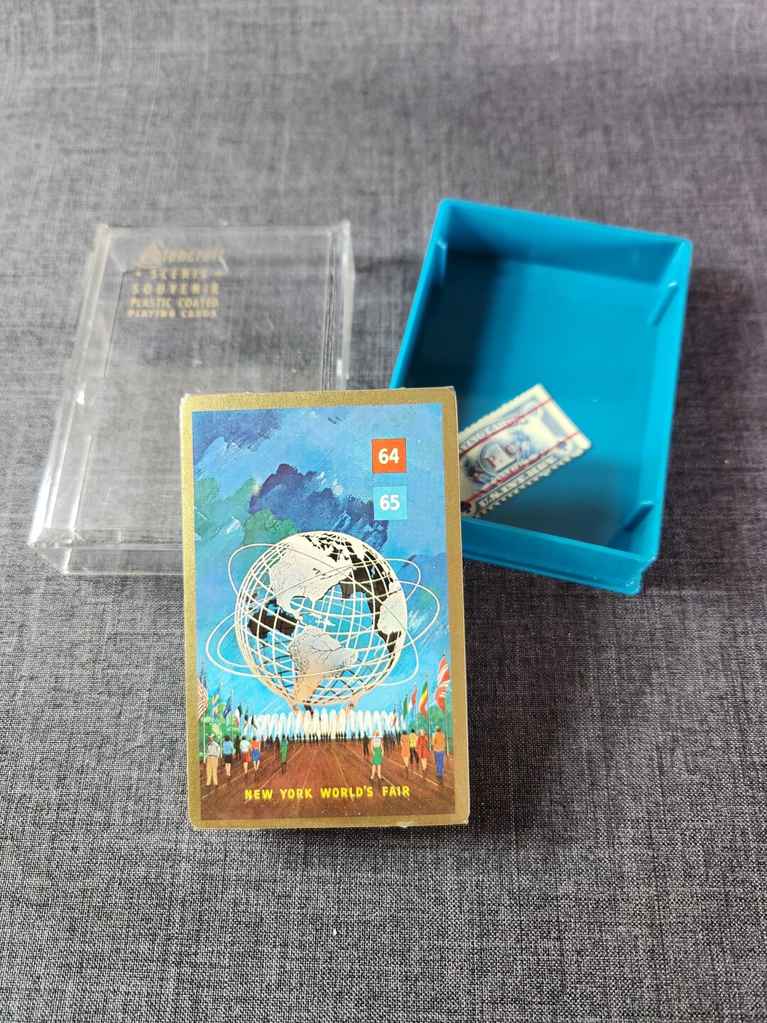 Vintage Sealed World's Fair Playing Cards, Sealed 1964-1965 New York ...