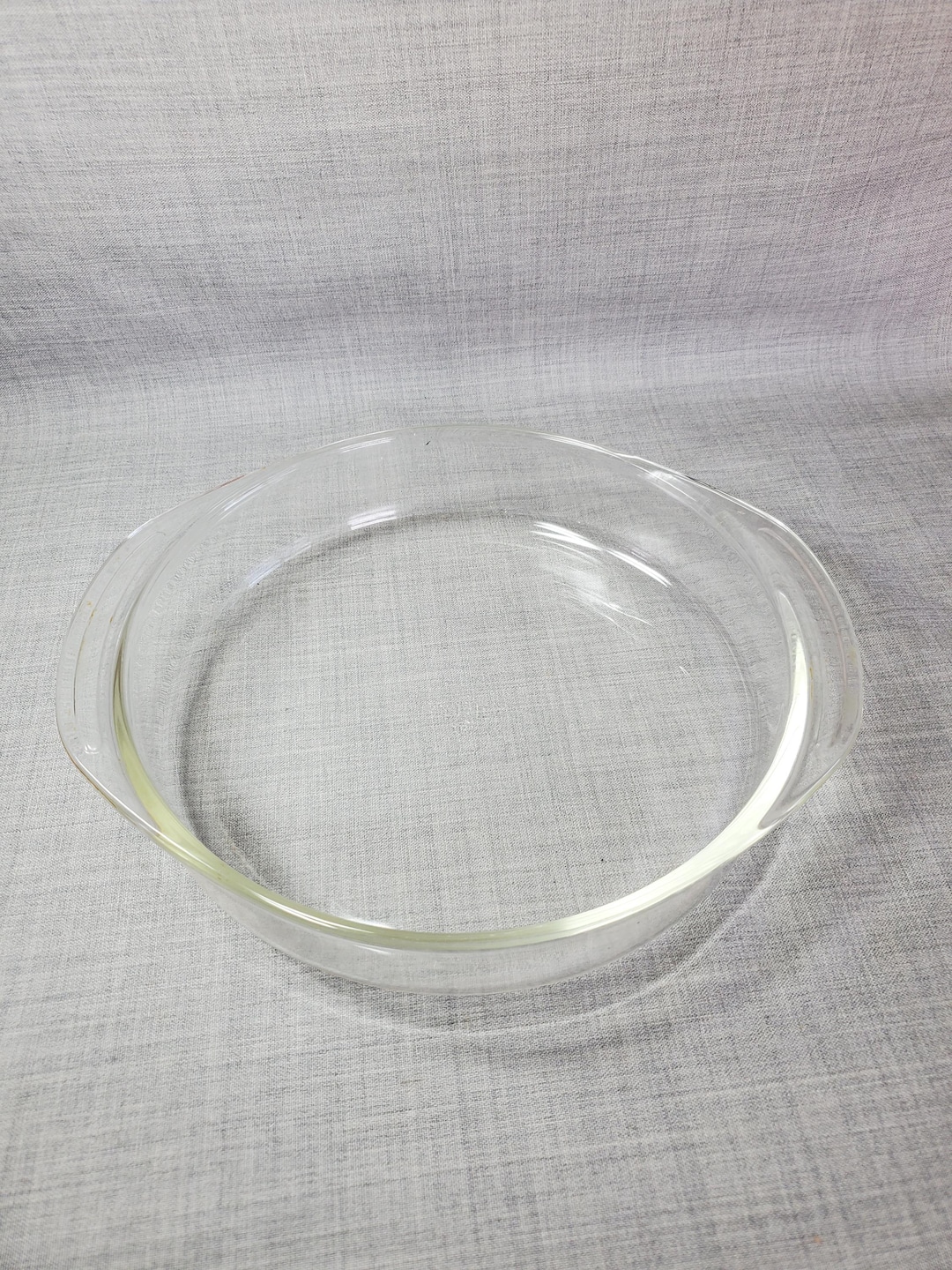 Antique Pyrex Originals Clear Casserole 8 3/4 In. Pyrex Clear Cake Pan ...