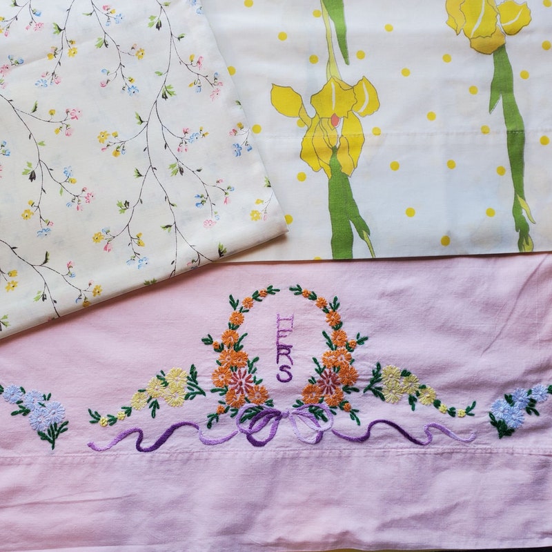 Vintage Pillowcases - Etsy