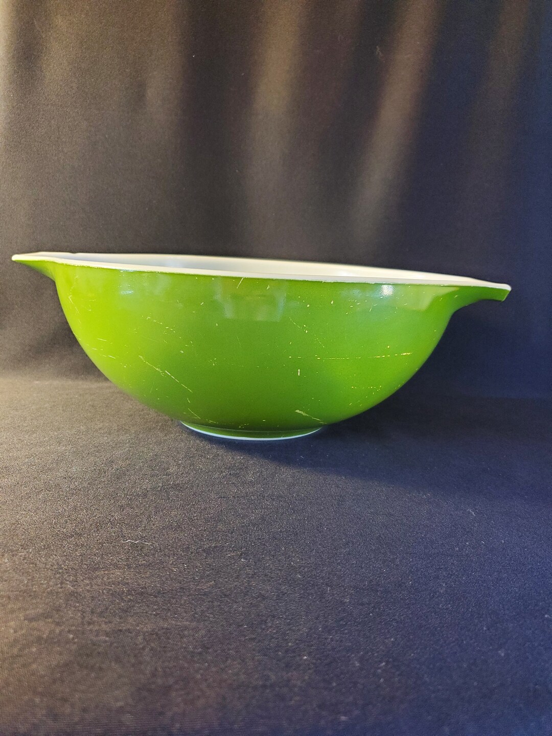 Pyrex Dark Green Cinderella Mixing Bowl, 4 Qt. Pyrex Mixing Bowl ...