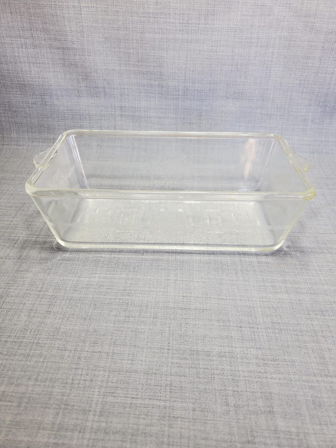 Antique Philbe Clear Fire King Loaf Pan, Fire King Casserole, Fire King ...