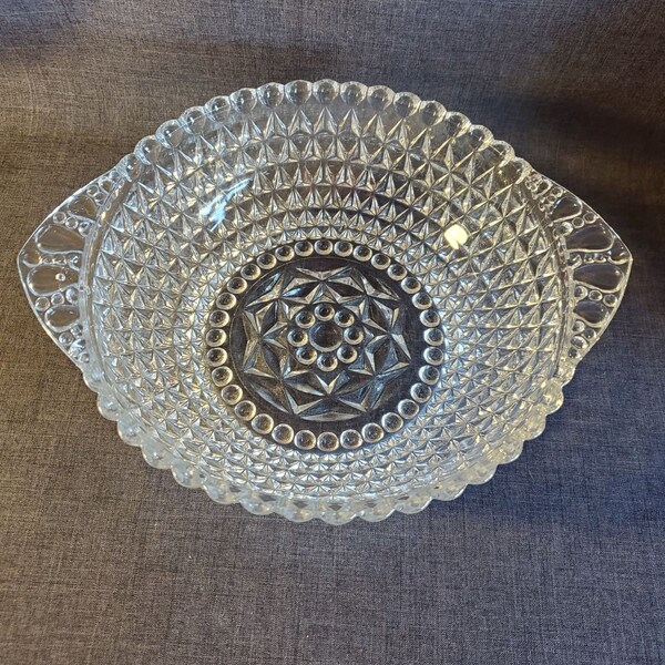 Clear Depression Glass - Etsy