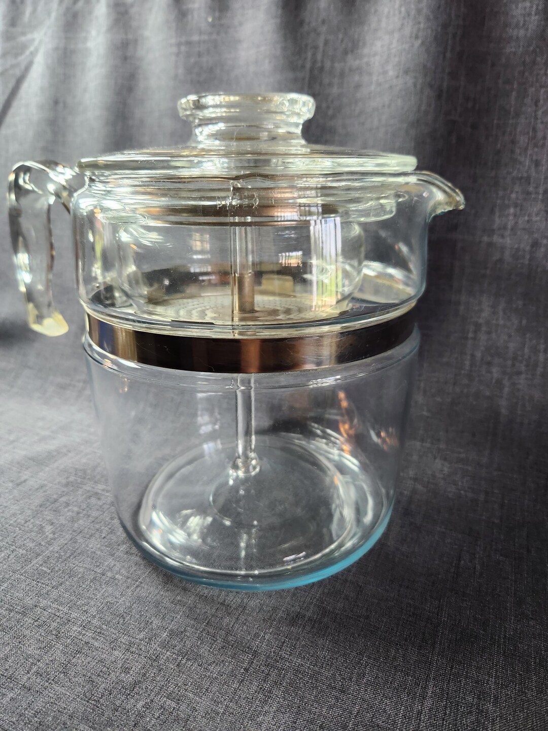 Vintage Pyrex Percolator, Vintage 9 Cup Flameware Percolator by Pyrex ...