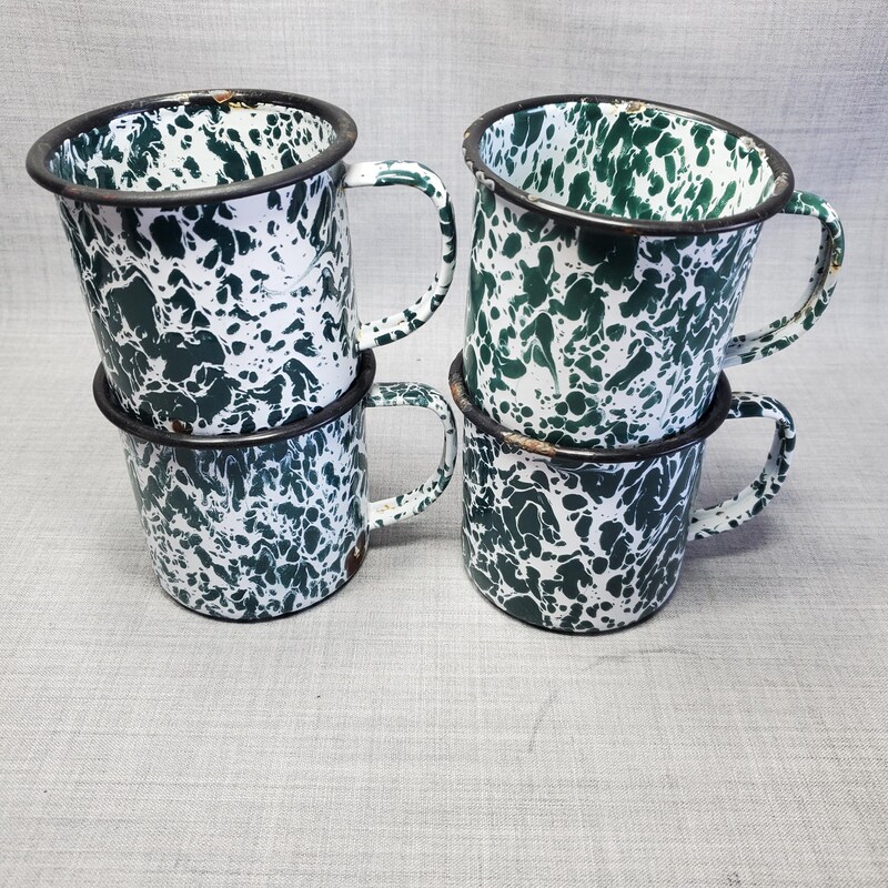 Enamelware Cups - Etsy