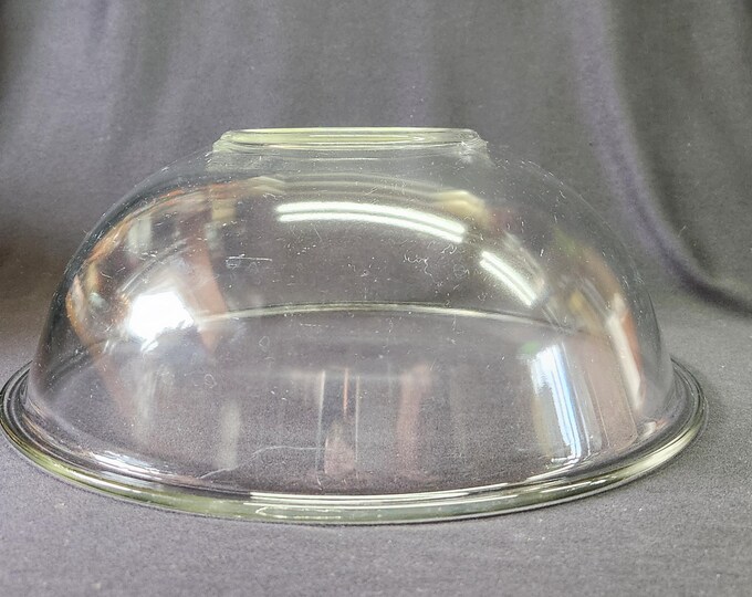 Vintage Pyrex Large Clear Mixing Bowl, Pyrex Glass Mixing Bowl, 11 3/4 ...