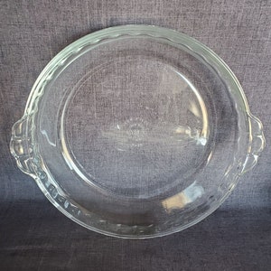 Pyrex Originals Clear Pie Pan Pyrex Pie Pan 9 In. Pyrex Clear | Etsy