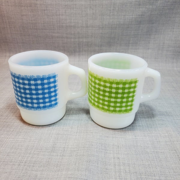 Milk Glass Mugs - Etsy