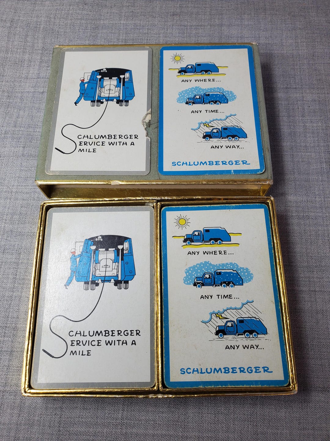 Vintage 2 Deck Congress Playing Cards, Vintage Card Game, Vintage ...