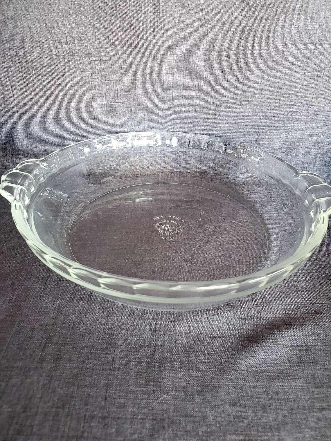 Pyrex Originals Clear Pie Pan Pyrex Pie Pan 9 In. Pyrex Clear | Etsy