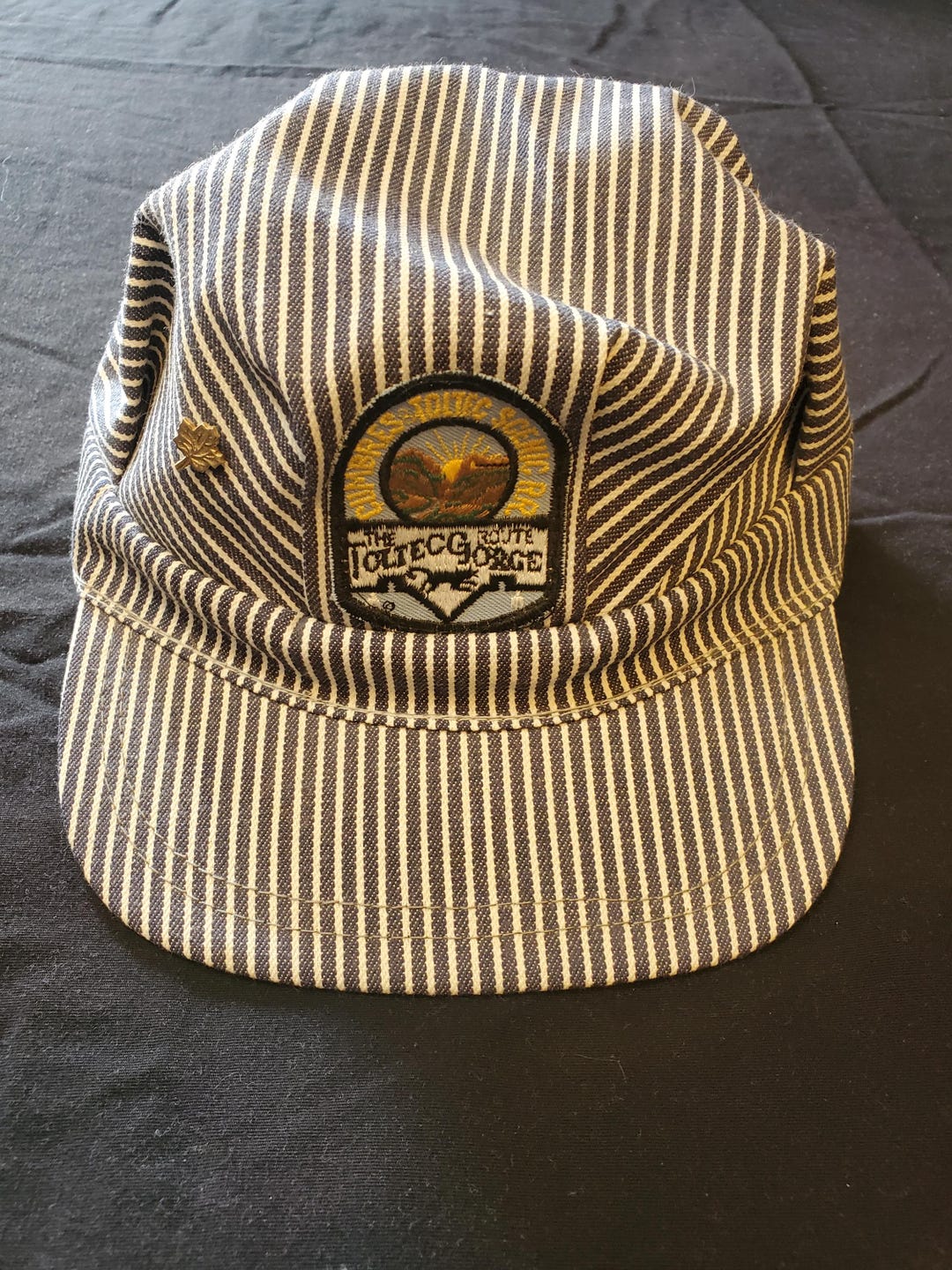 Vintage Adult Train Engineer Hat, Cumbres & Toltec Scenic RR Vintage ...