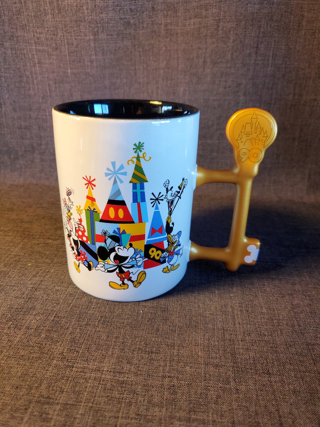 Disney 90th Anniversary Mug, Mickey Mouse Mug, 90th Anniversay Disney ...