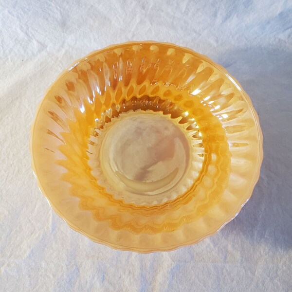 Peach Lusterware - Etsy