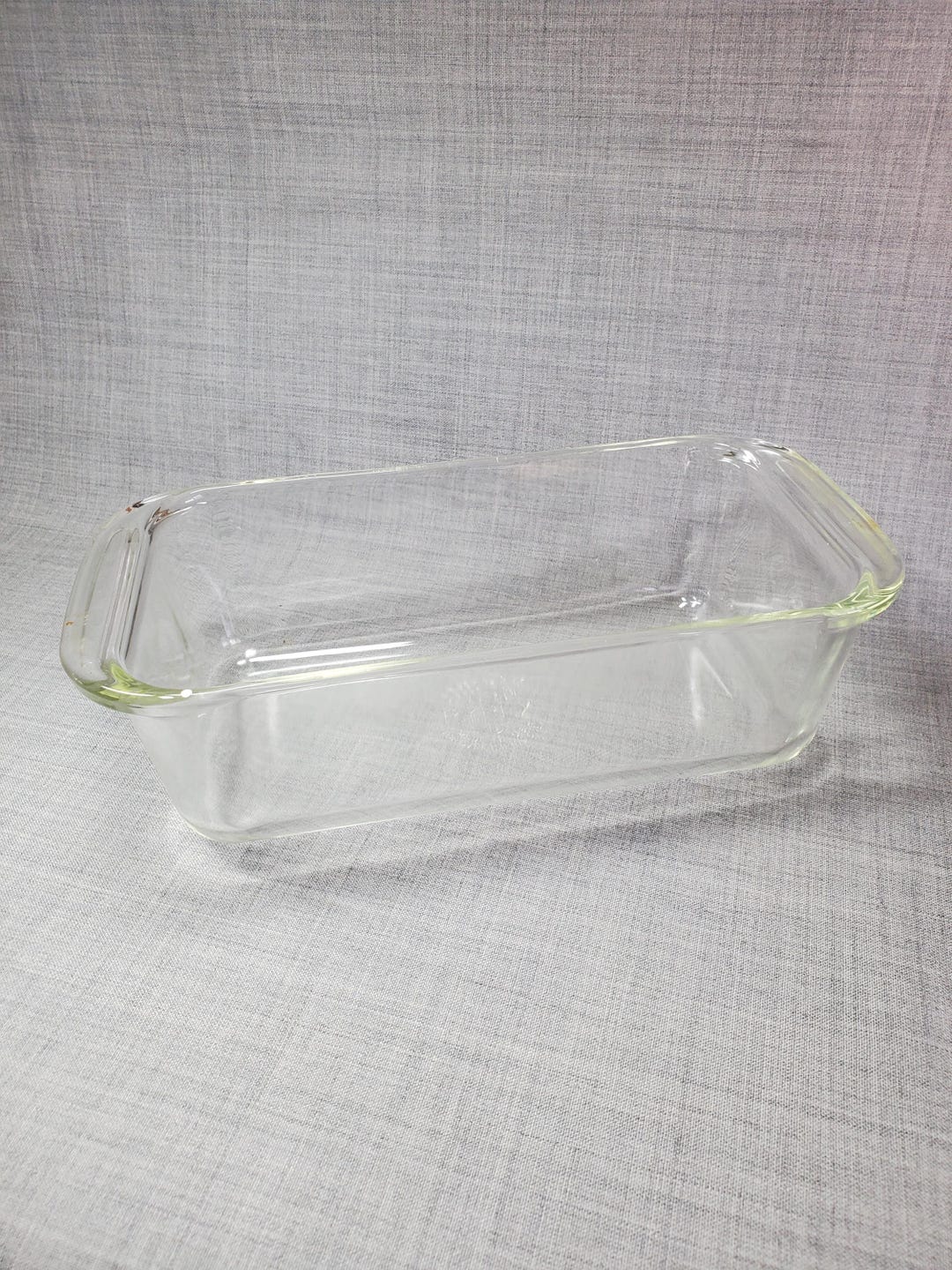 Vintage Clear Pyrex Loaf Pan 10 In, Pyrex Glass Loaf Pan, Vintage Pyrex ...