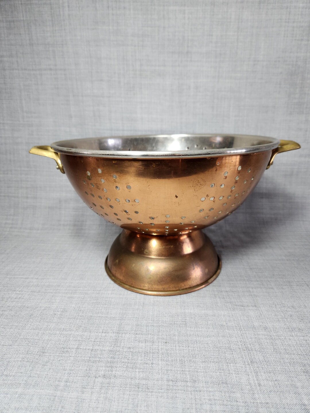 Copper Colander, Vintage Copper, Copper Colander - Etsy