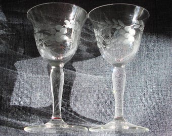 Cordial glasses set | Etsy