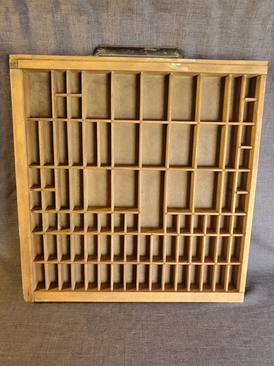 Wooden Printers Press Drawer, Wooden Display Case, Printers Press ...