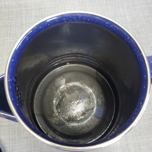 Cobalt Enamelware Coffee Pot, Cobalt Blue Enamelware Coffee, Blue ...