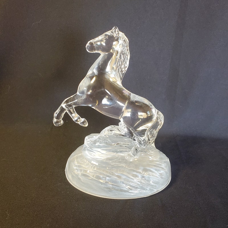 Crystal Horse Figurines - Etsy