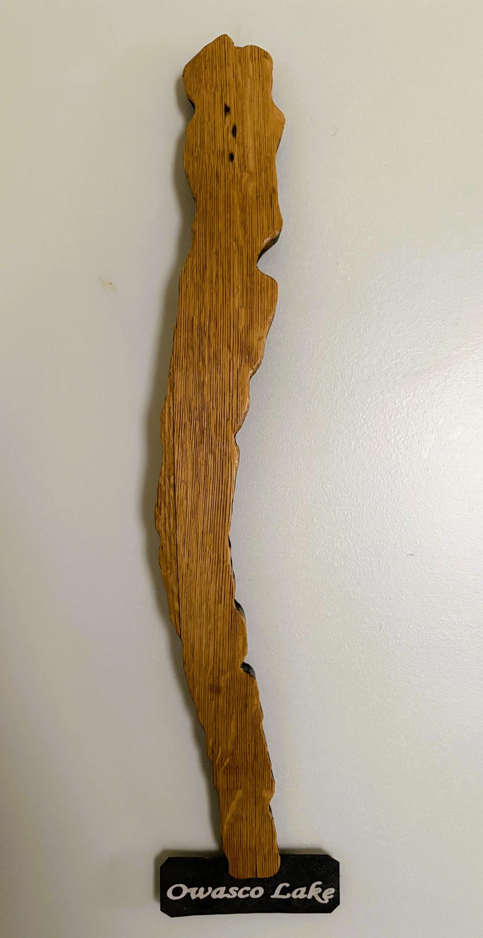 Owasco Lake Cutout Stave Wall Hanging - Etsy