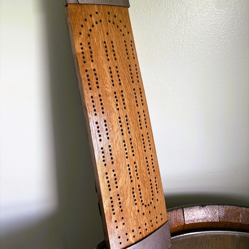 Rustic Cribbage Board - Etsy