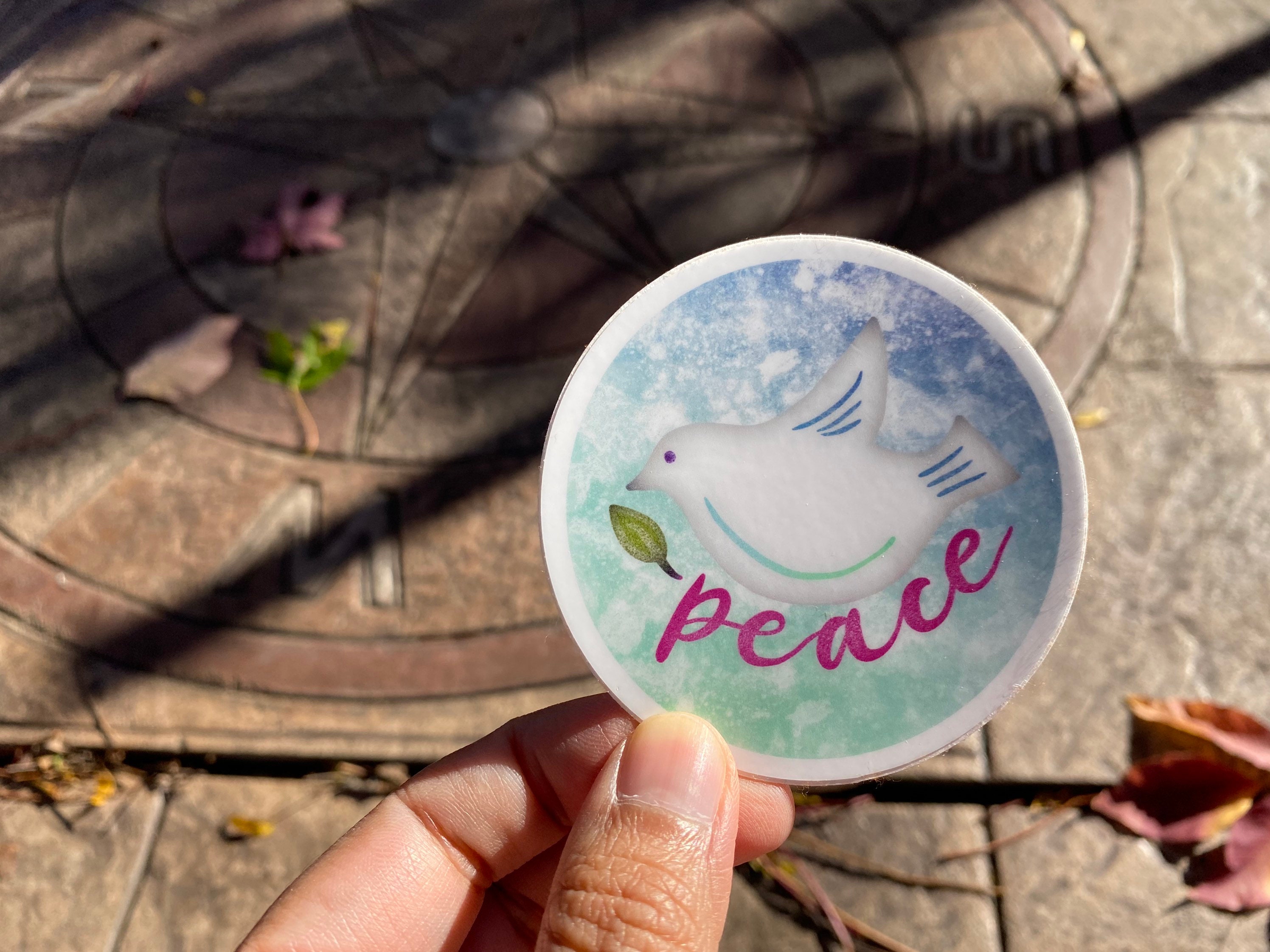 Catholic Stickers • Peace Dove Sticker • Inspirational Sticker • Holy ...