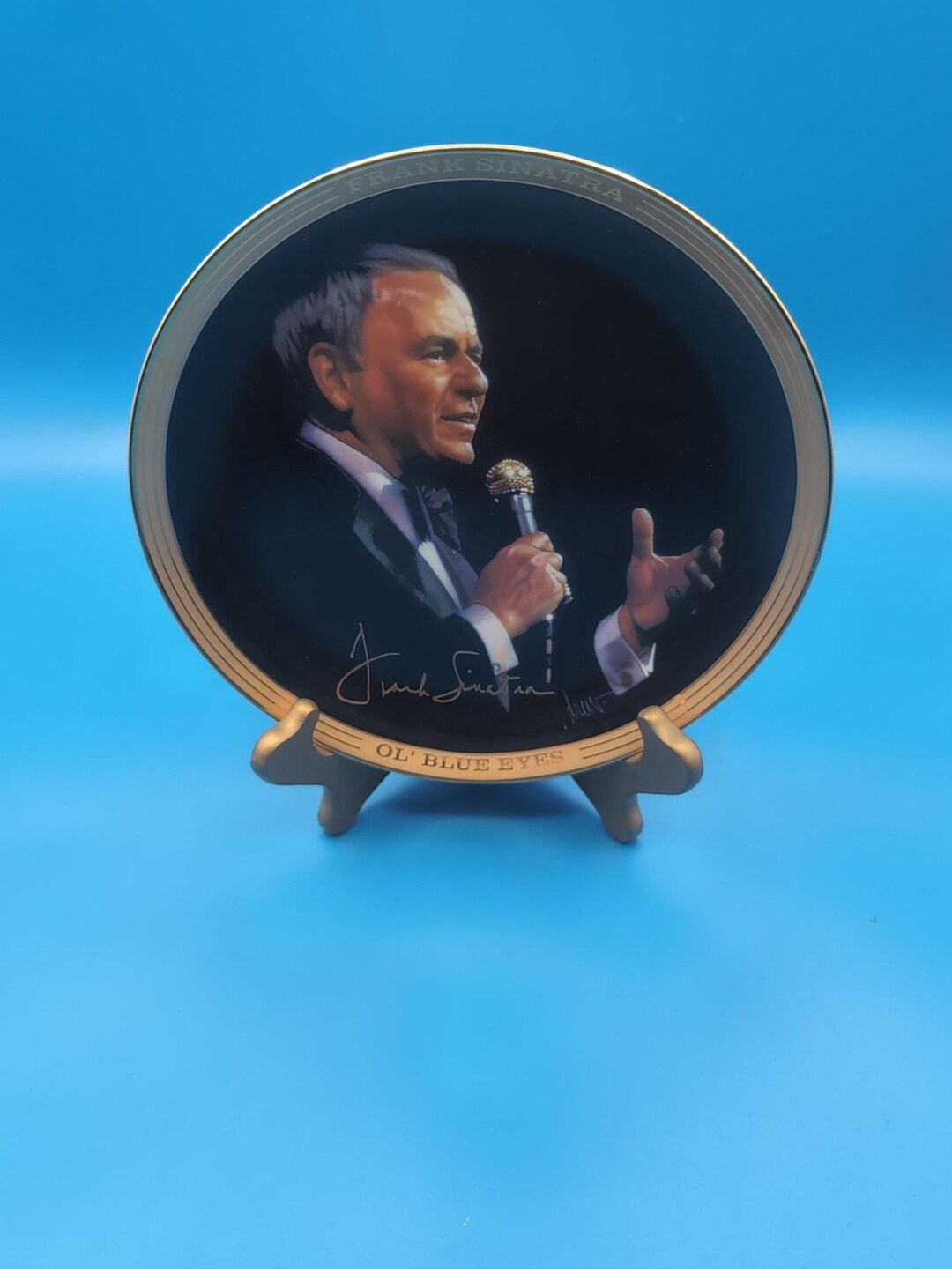 Frank Sinatra Franklin Mint Collector Plate Limited Edition My Way - Etsy