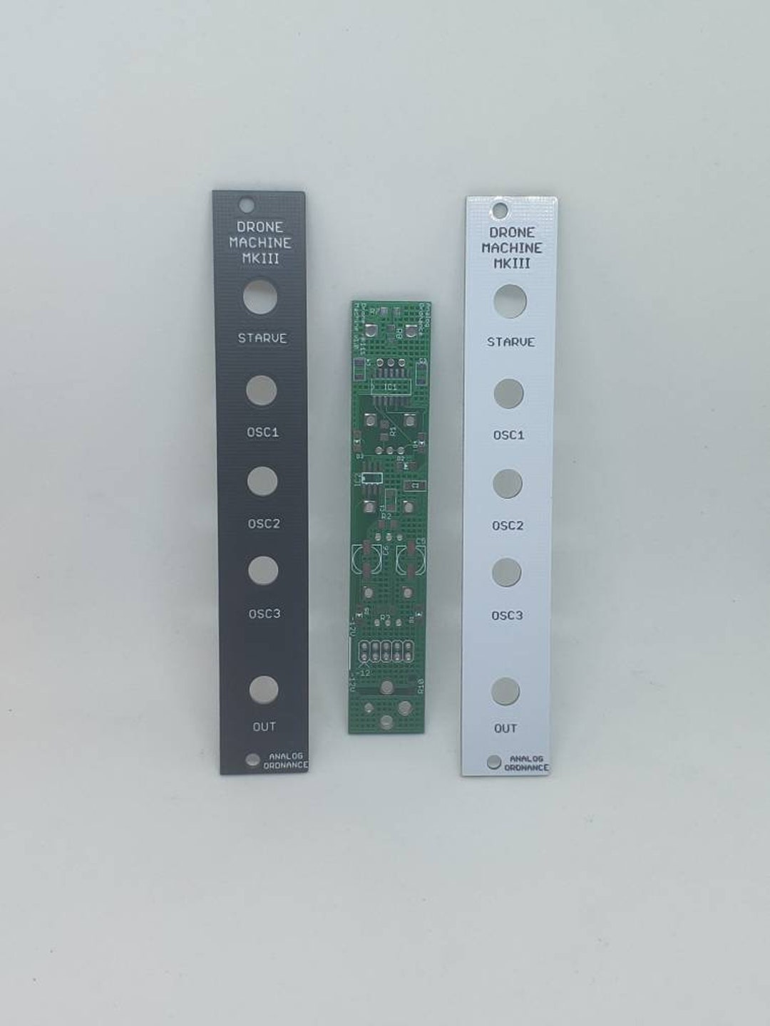 Drone Machine Mkiii Eurorack DIY PCB + Panel - 4HP Drone Synth - Analog ...