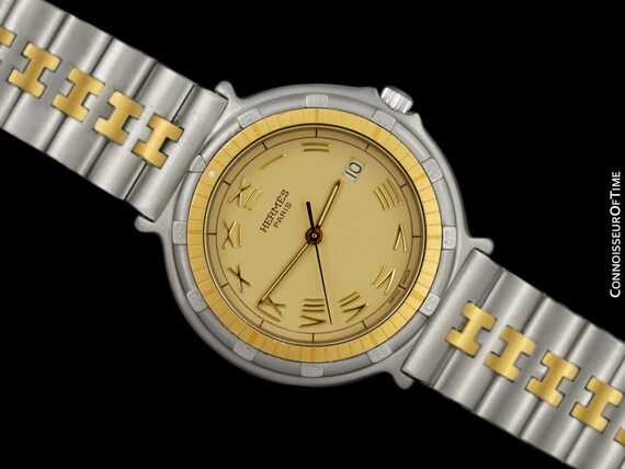 Hermes Mens Full Size Captain Nemo Quartz Divers Watc… - Gem