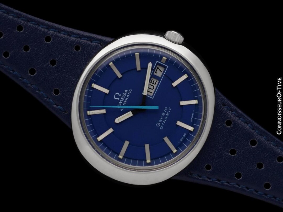 1972 Omega Dynamic Vintage Mens Watch With Quick-setting Day & Date ...