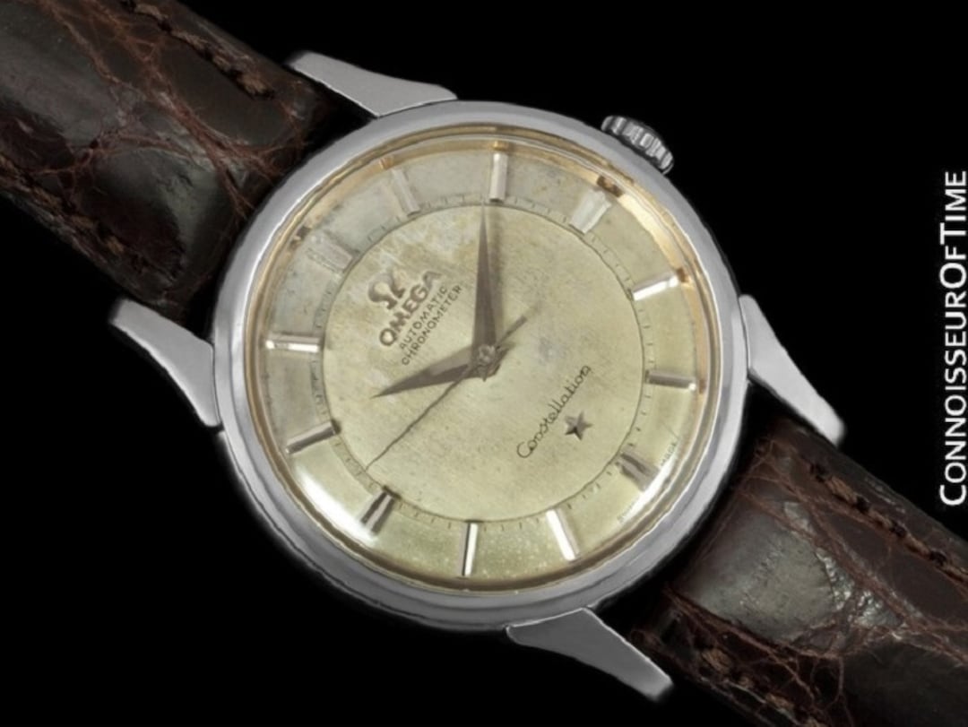 1961 Omega Constellation Vintage Mens Chronometer Watch Stainless Steel ...