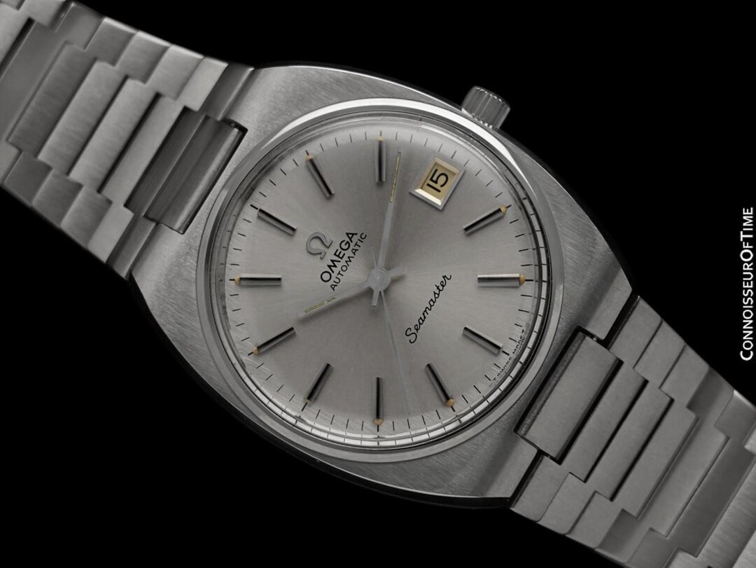 1975 Omega Seamaster Vintage Mens Automatic, Day Date Bracelet Watch ...