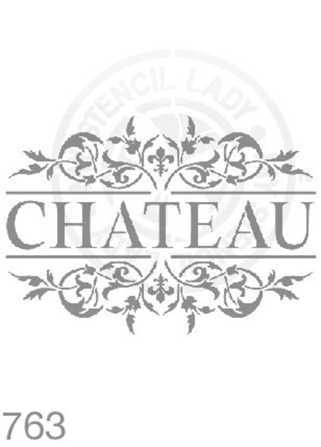 Chateau Stencil 763 Words Sayings and DIY Sign Templates and Stencils ...
