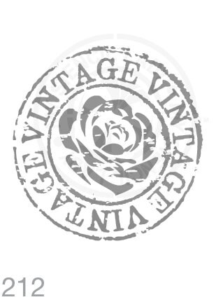 Vintage Rose Stamp Style Stencil 212 Design Reusable Mylar - Etsy