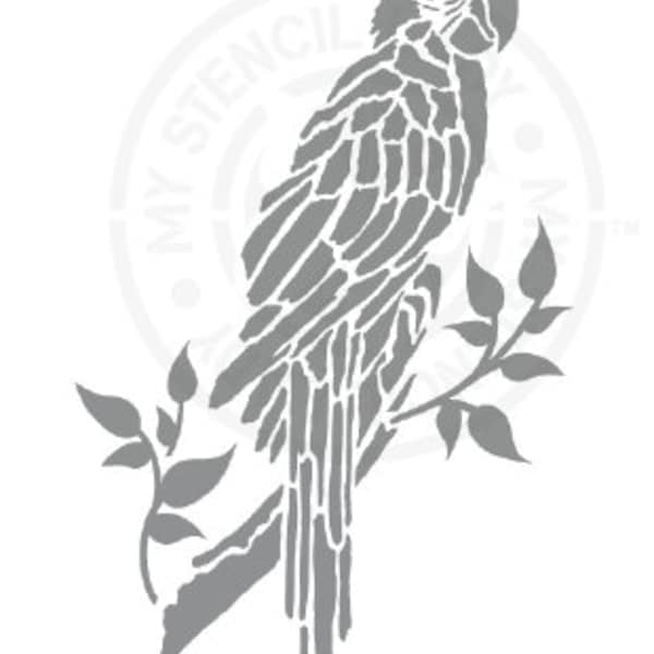 Parrot Stencil - Etsy