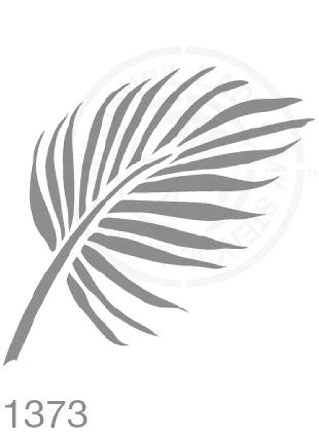Palms and Leaves Tropical Stencil 1373 Plants and Flowers Reusable ...