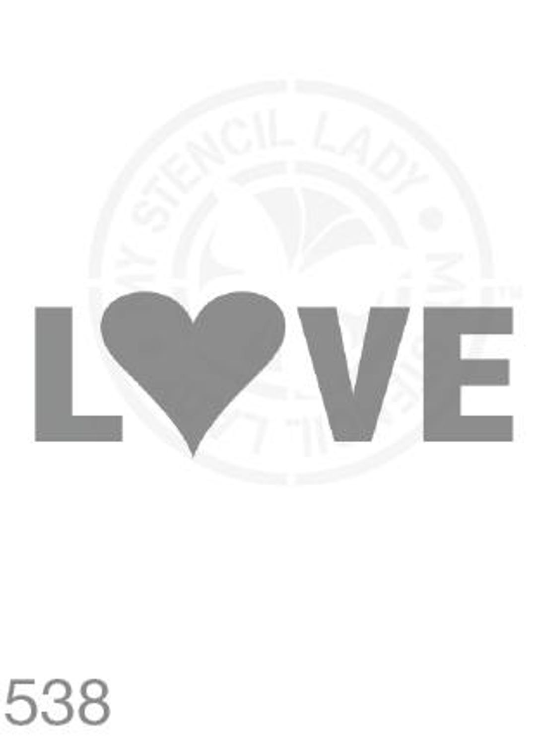 Love Stencil 538 Words Sayings and DIY Sign Templates and Stencils ...