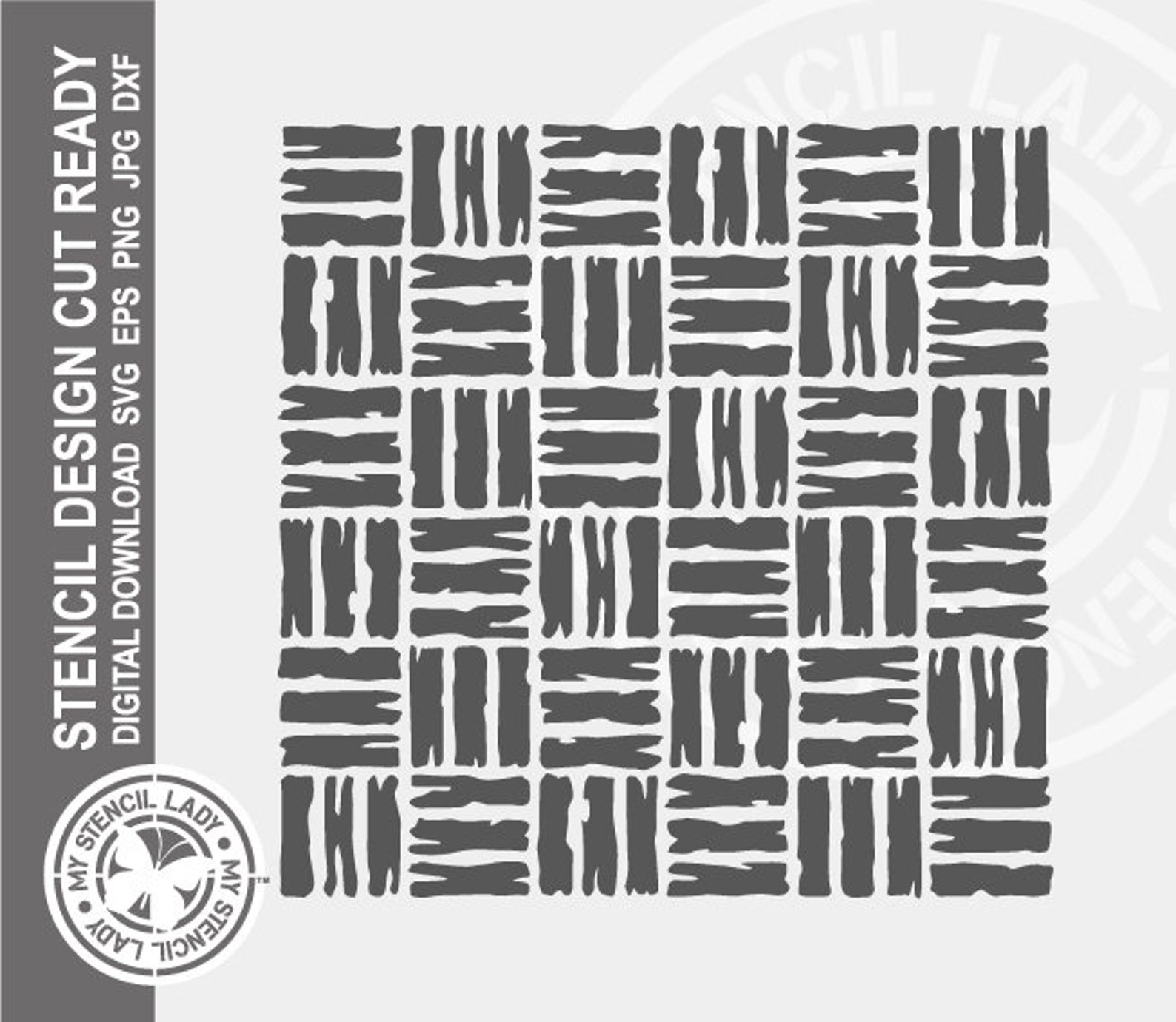 Hatch 1320 Stencil Digital Download Laser Cricut Cut Ready Design ...