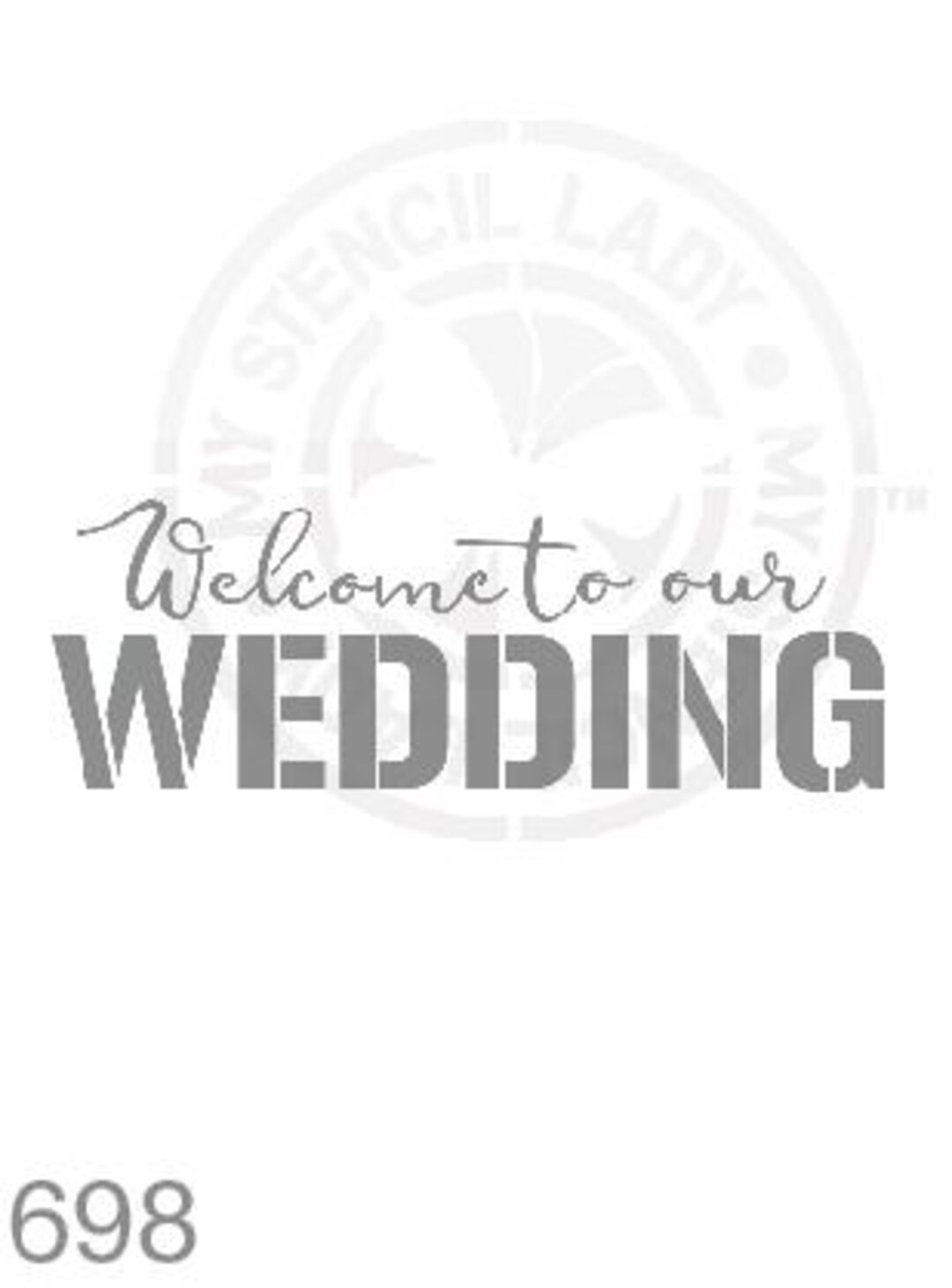 Wedding Love Stencil 698 Words Sayings and DIY Sign Templates and ...