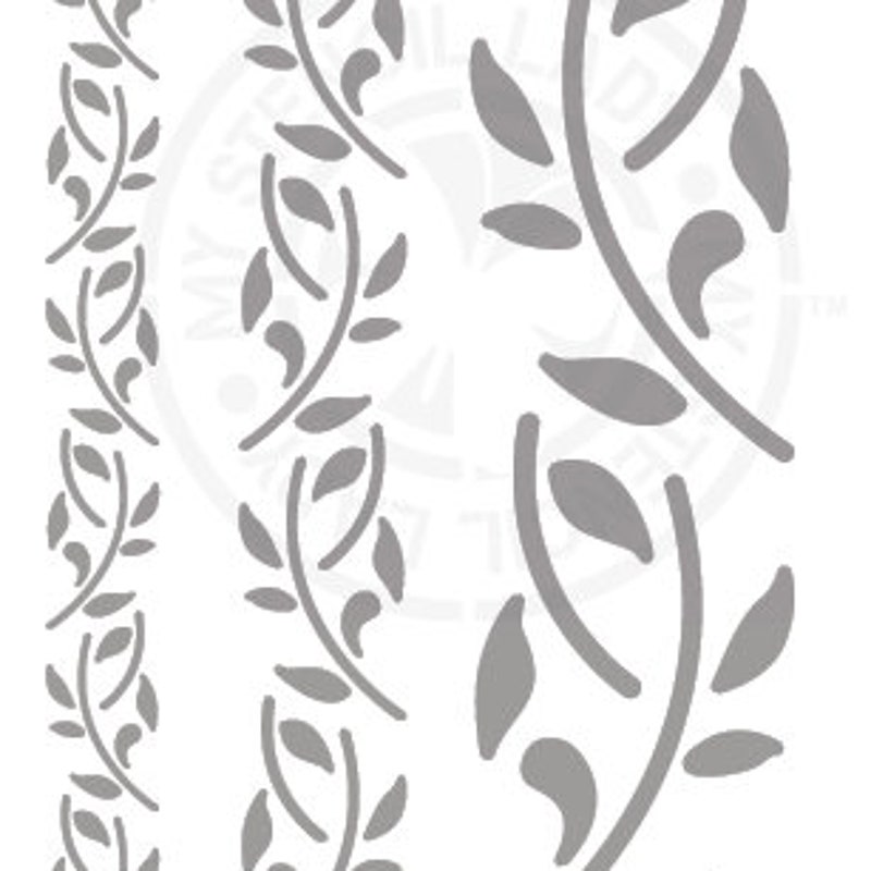 Vine Stencil - Etsy